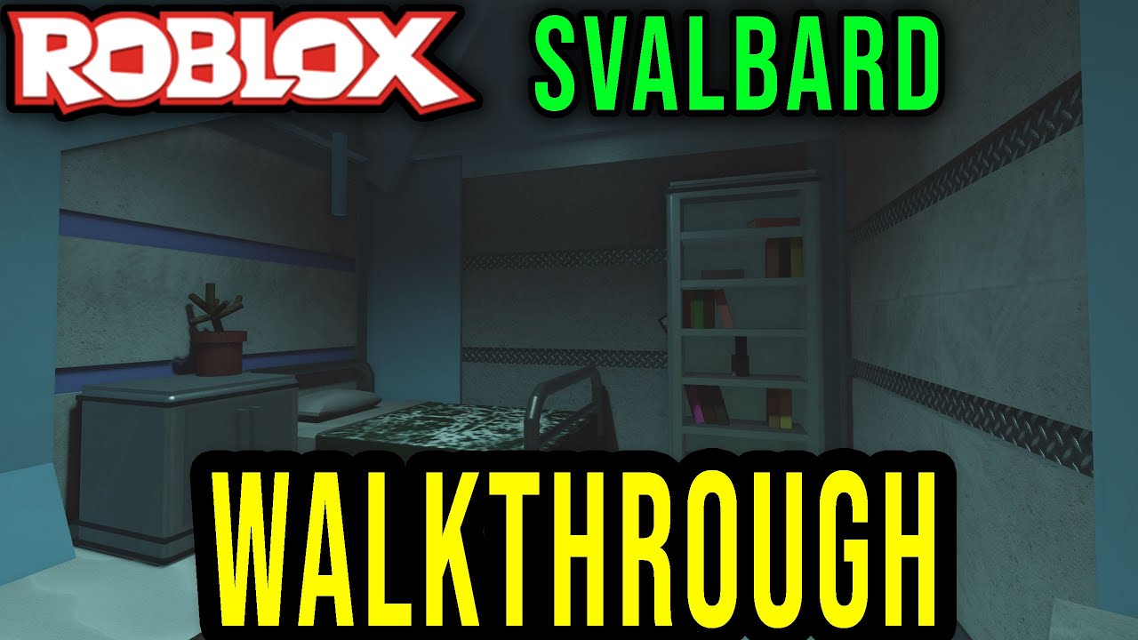 ESCAPE ROOM SVALBARD WALKTHROUGH - Roblox - YouTube