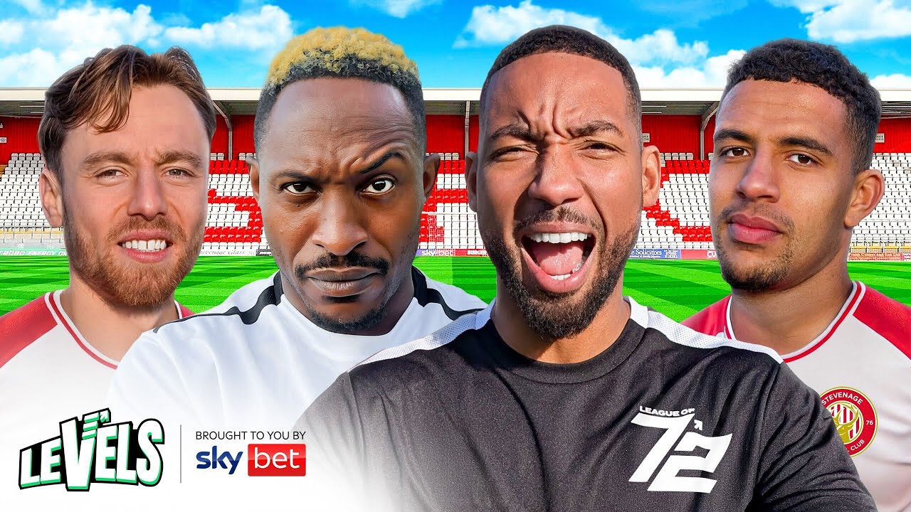 SAVAGE DAN vs STEVO THE MAD MAN vs STEVENAGE (Pro vs Non-League) - YouTube