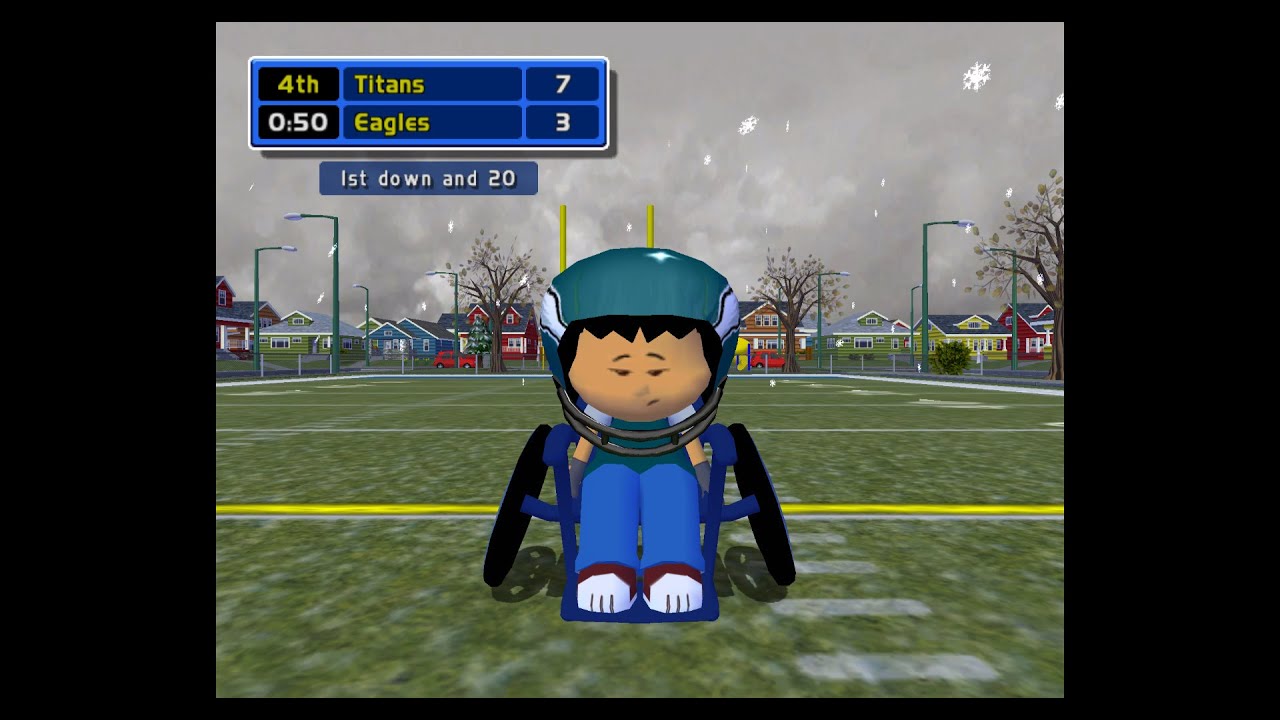 Backyard Football GameCube Gameplay 26 (Spectator Game 14) - YouTube