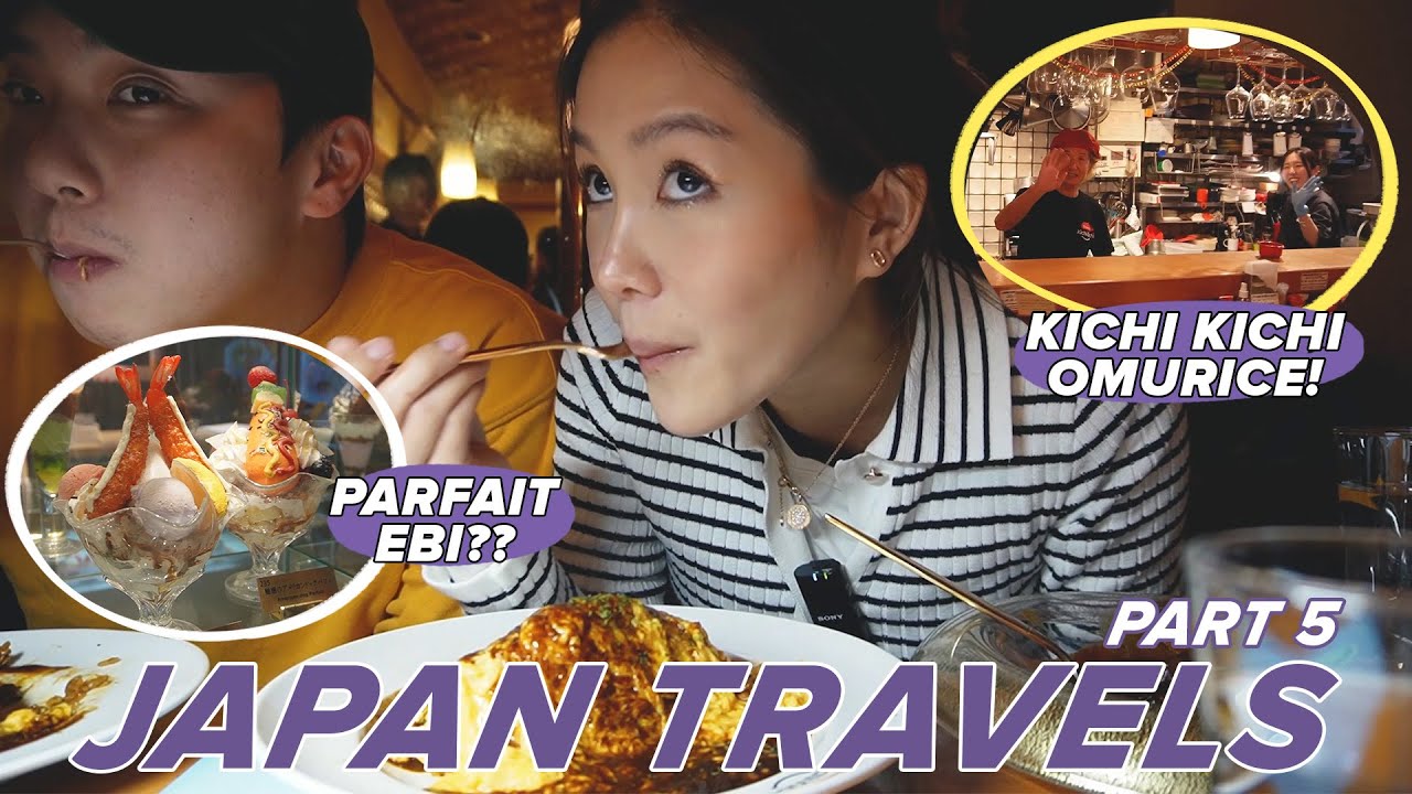 OMURICE VIRAL DI KYOTO! KICHI KICHI OMURICE RASANYA KOK... || Japan ...