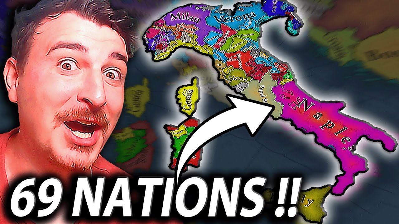 1337 History of Italy & Political Map - YouTube