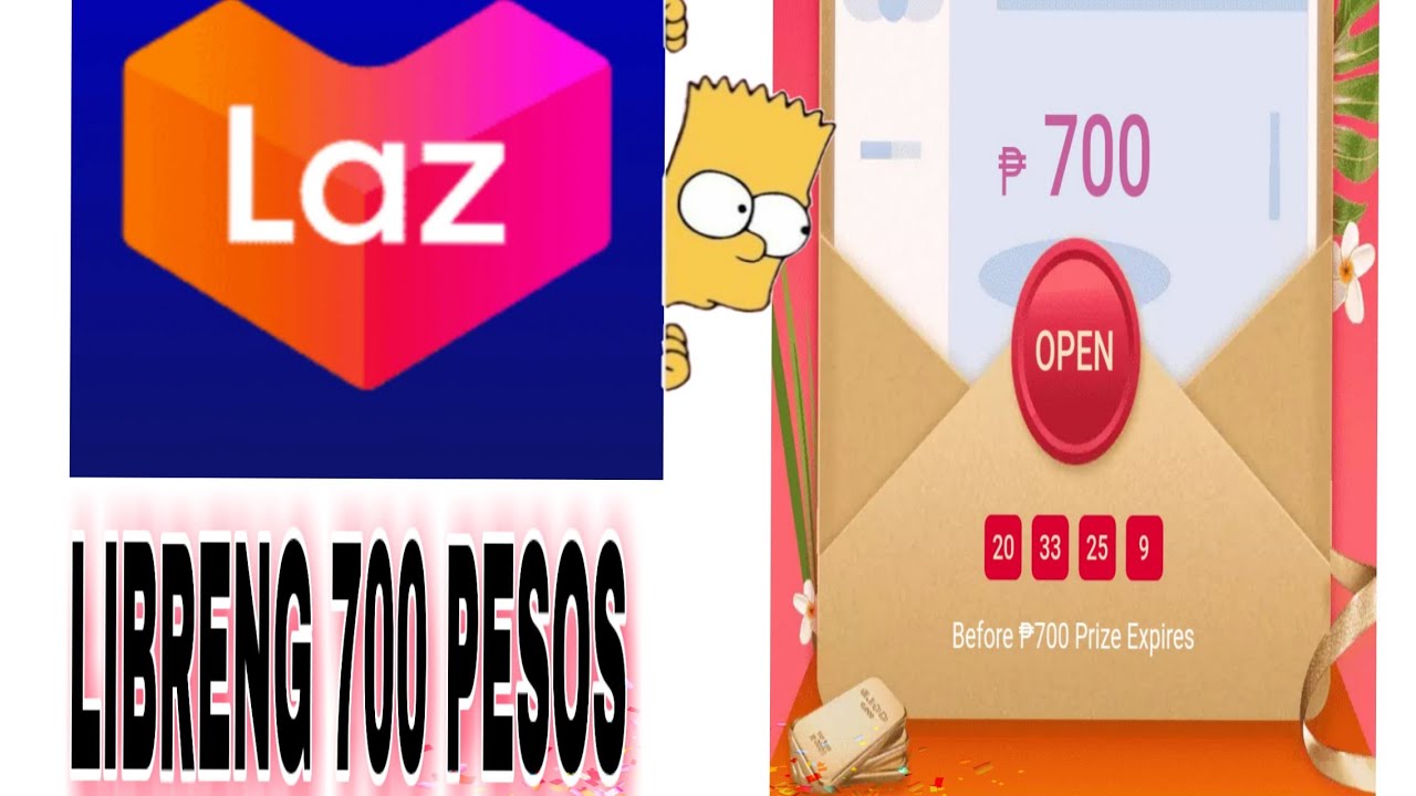 FREE 700 PESOS| FROM LAZADA #free700pesosfromLazadaPh - YouTube