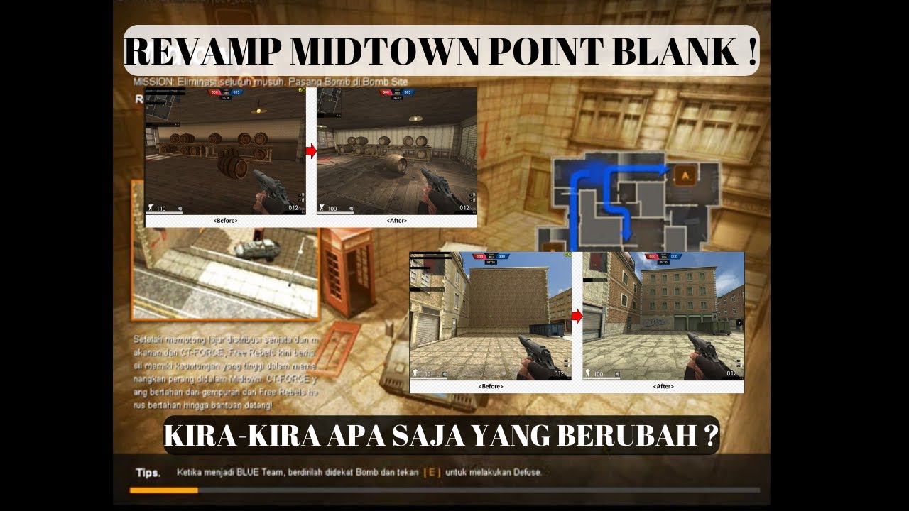 REVIEW MAP REVAMP MIDTOWN, APA SAJA YANG BERUBAH ? | Point Blank ...