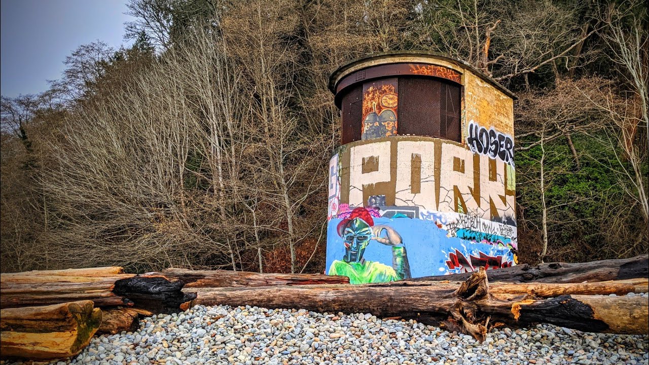 Point Grey Battery: Tower Beach Ruins - YouTube