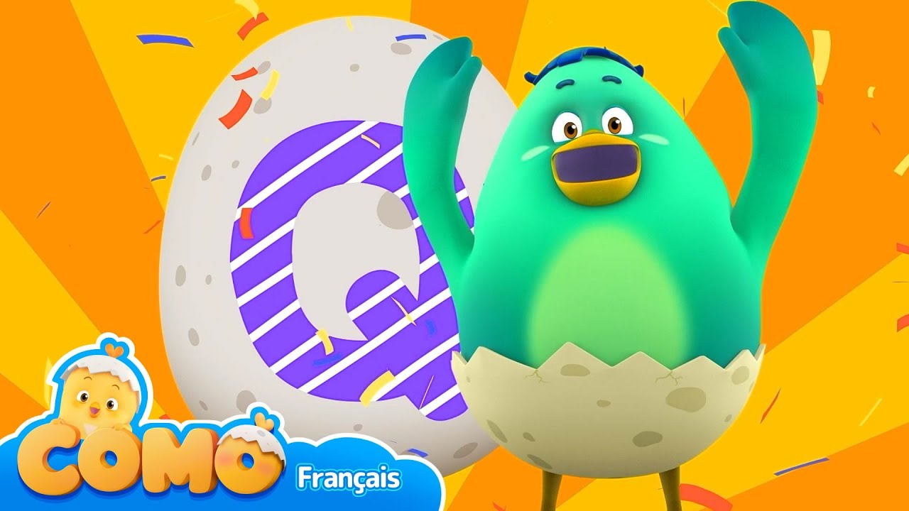 Alphabet Q, M~Q | Côme et anglais | Appuyez sur Appuyez sur Côme ...