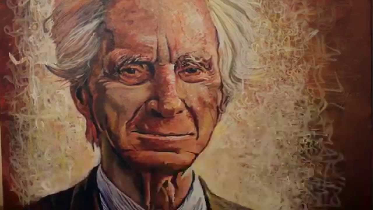 Bertrand Russell Painting - Timelapse - YouTube