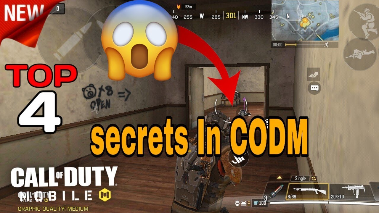 COD MOBILE S7 | top 4 secrets things in CODM 😁😁 - YouTube