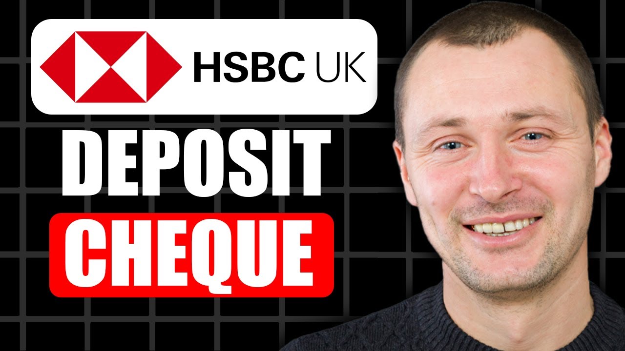 How To Deposit A Cheque HSBC UK Mobile Banking - YouTube
