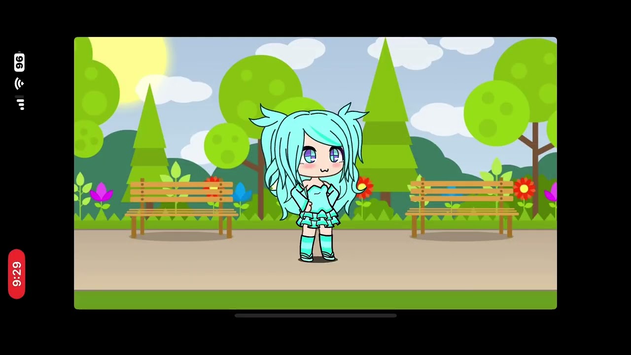 I made @TeardropTheTropicalGirl in Milly’s style in Gacha life - YouTube