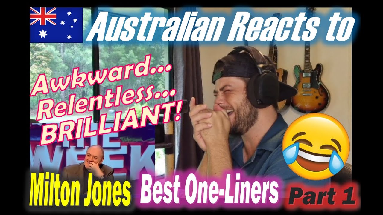 Milton Jones One Liners - Part 1 (Australian Reacts) - YouTube