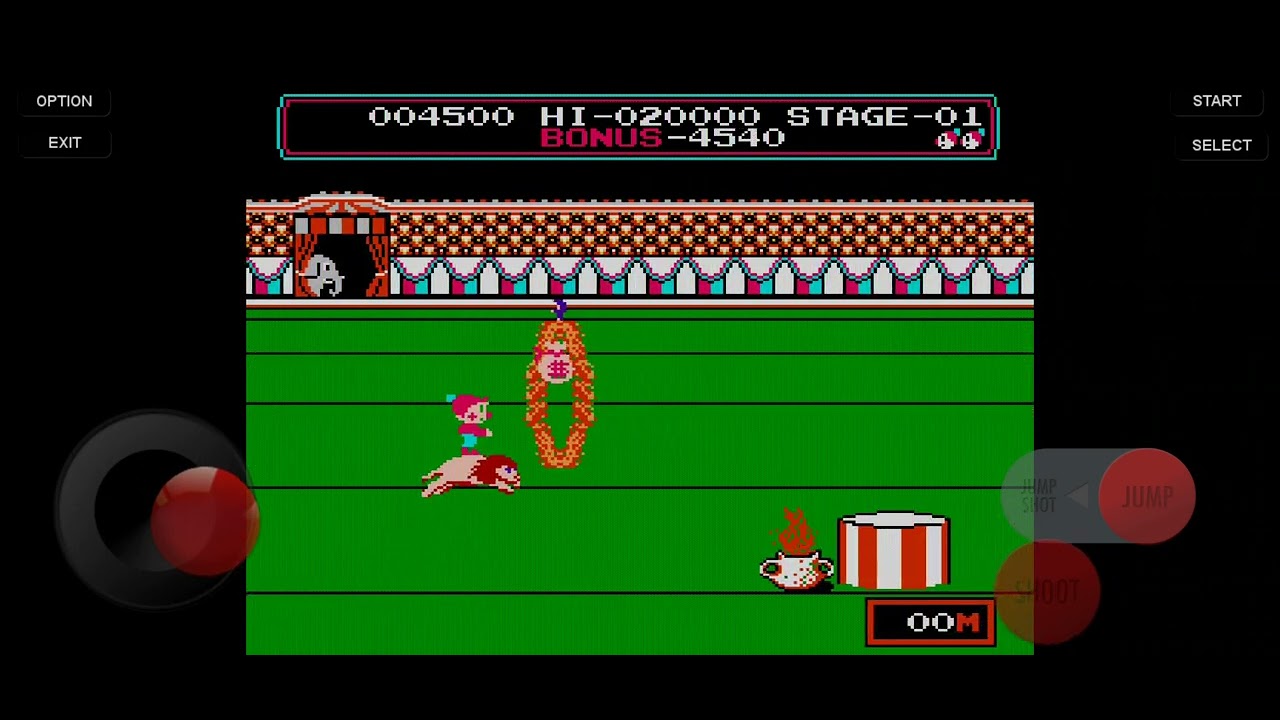Circus Charlie Game | childhood memories | Game streaming 😍🥰 | 90s ...