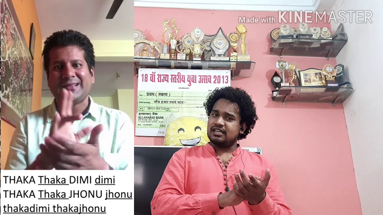 Konnakol rhythm sequence padhant by pawan sem - YouTube