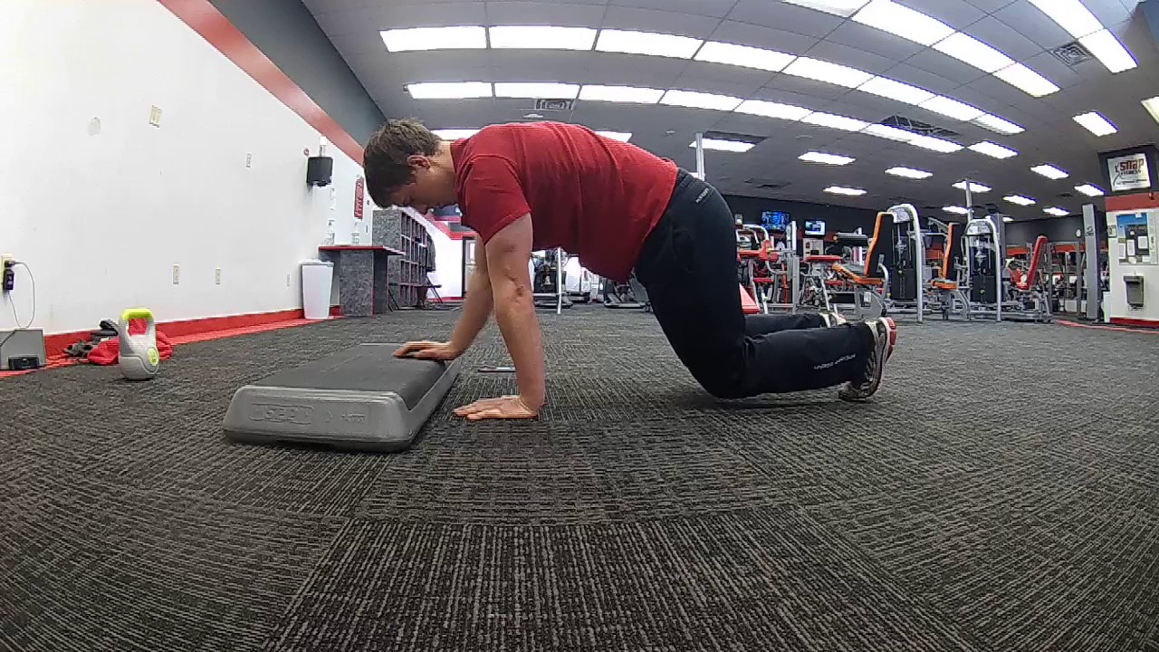 Bear Position Step Up - YouTube