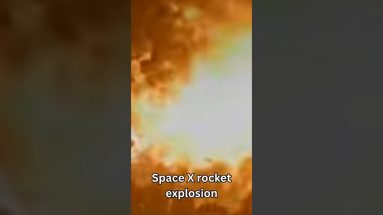 Space X rocket exploded during its launch - YouTube