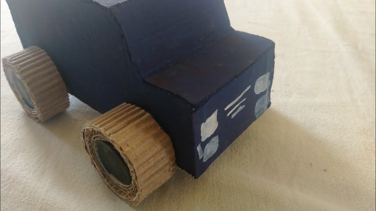 How To Make A Mini Car With Cardboard YouTube how-to-make-a-mini-car-with-cardboard-youtube