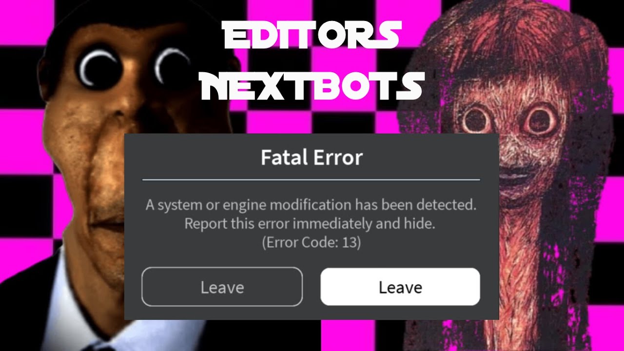 [ERROR] AN EVENT WHERE EVERY NEXTBOT YOU SPAWN GETS CORRUPTED (ANGRY ...