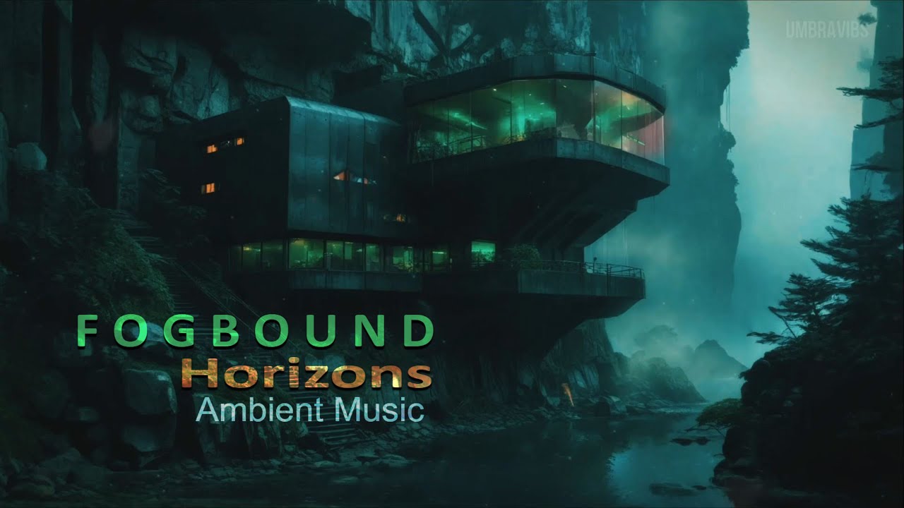 Fogbound Horizons : A Building Shrouded in Mystery #relaxing - YouTube