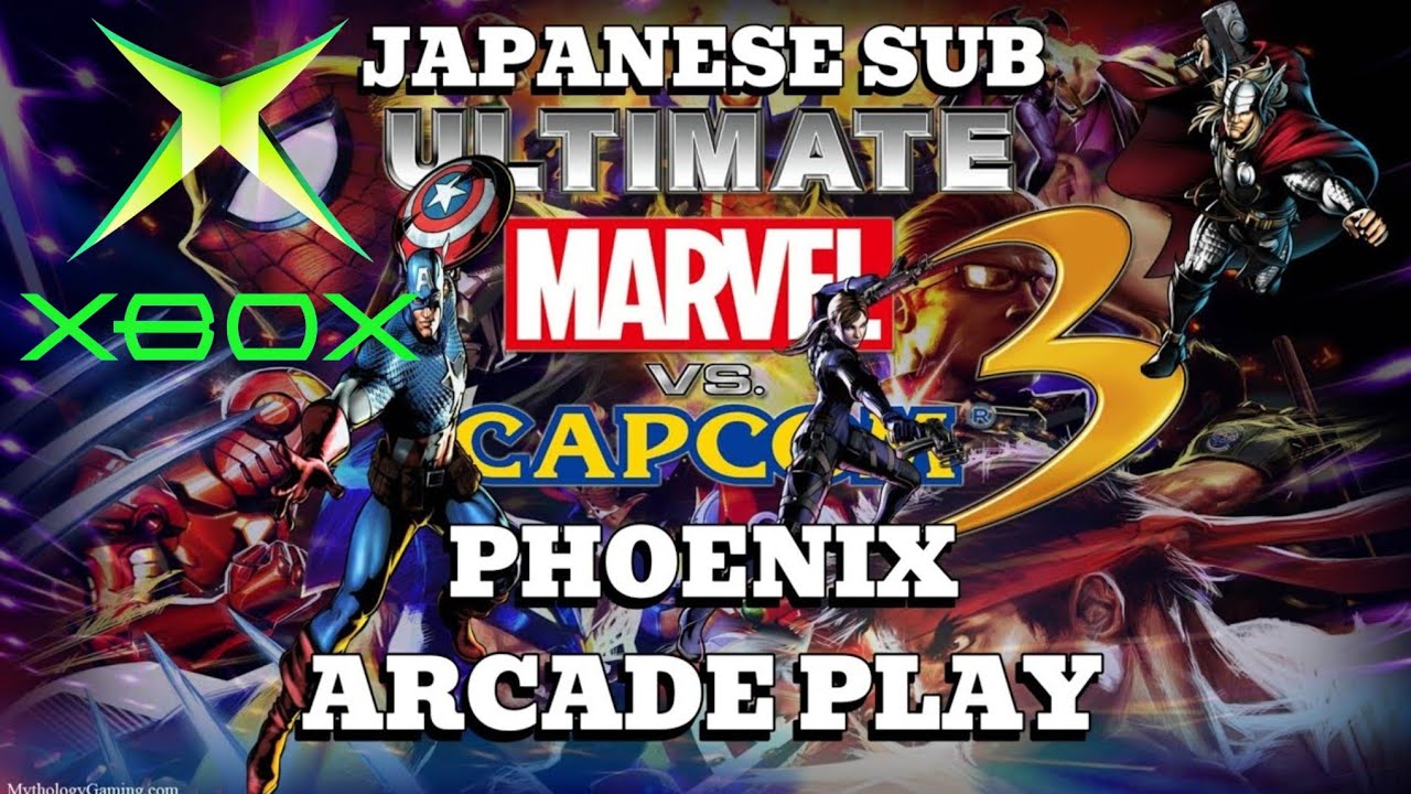 UMVC3: [Phoenix] (Japanese Sub) Arcade Play - YouTube
