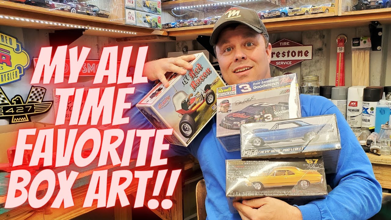 Here's my favorite model kit box art and why I think it is!! - YouTube