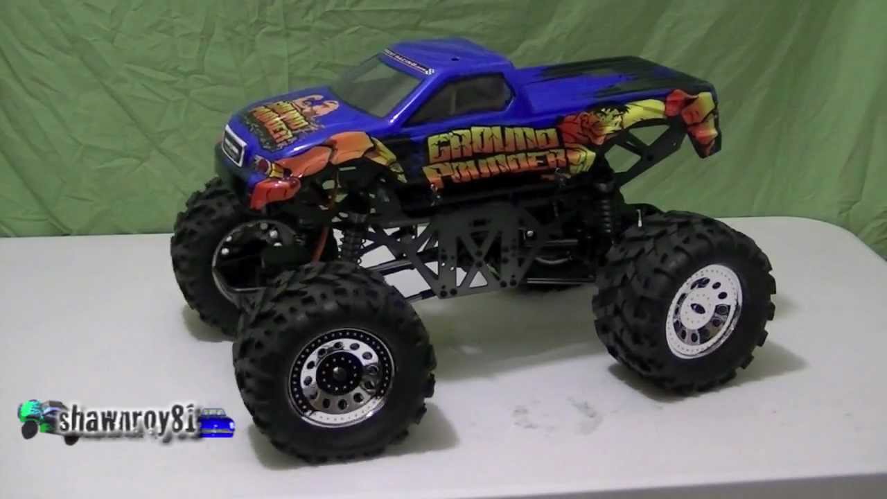 RedCat Racing Ground Pounder First Run - YouTube