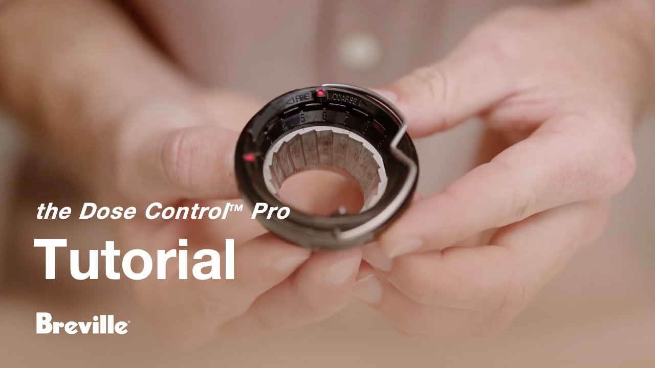 the Dose Control™ Pro | Find out how to adjust the Conical Burrs ...