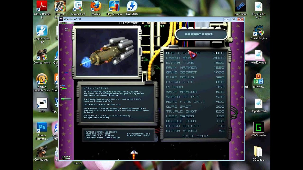 Hacked WarBlade With CE 6.1 :3 - YouTube