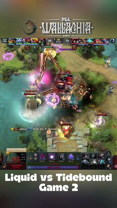 GG! Liquid vs Tidebound - Last War Game 2 #dota2 #pglwallachia #teamliquid - YouTube