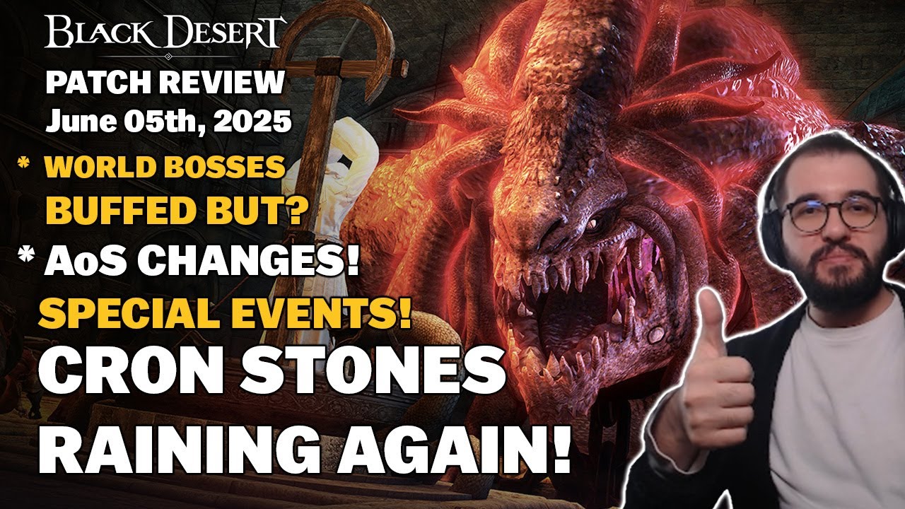 🔔 BDO | AoS Changes | Exclusive Events | Cron Stones Raining Again ...