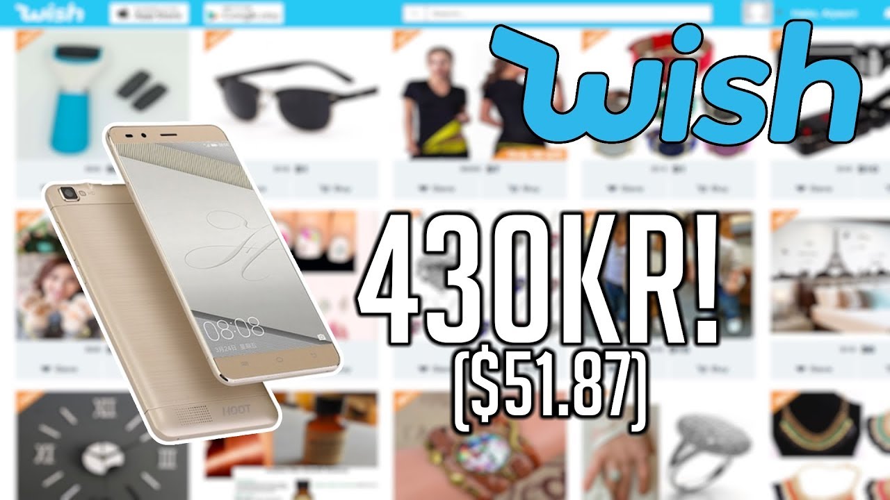 JEG TESTER IPHONE FRA WISH! - YouTube
