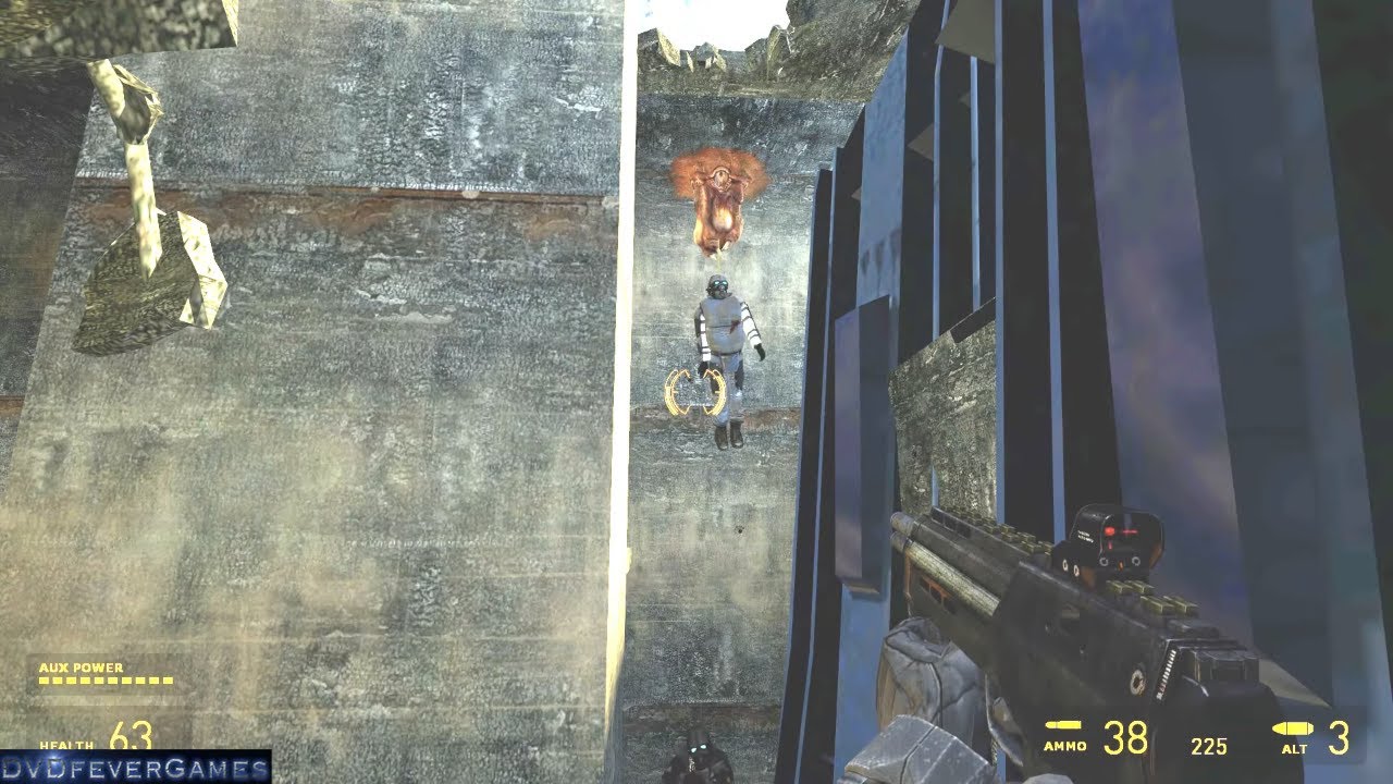 Barnacle swallows Combine baddie in one! - Half Life 2 - Gameplay - PC ...