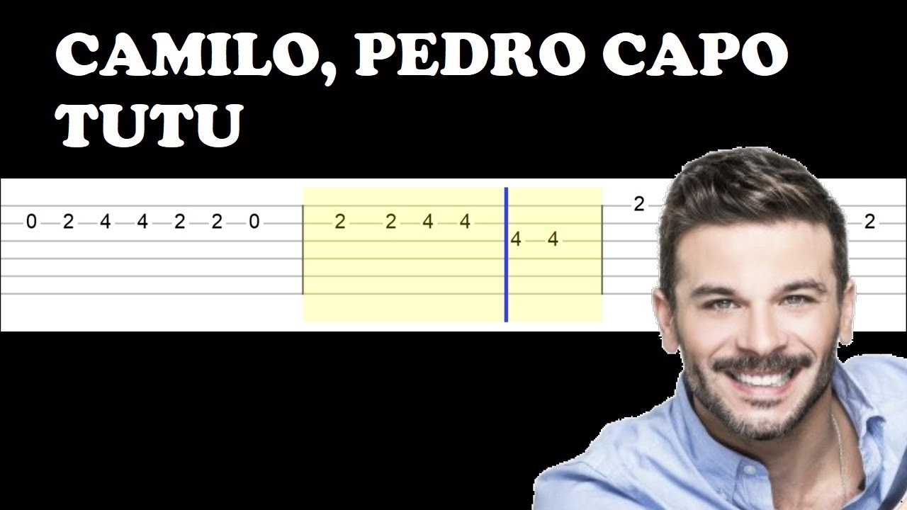Camilo, Pedro Capo - Tutu (Easy Guitar Tabs Tutorial) - YouTube
