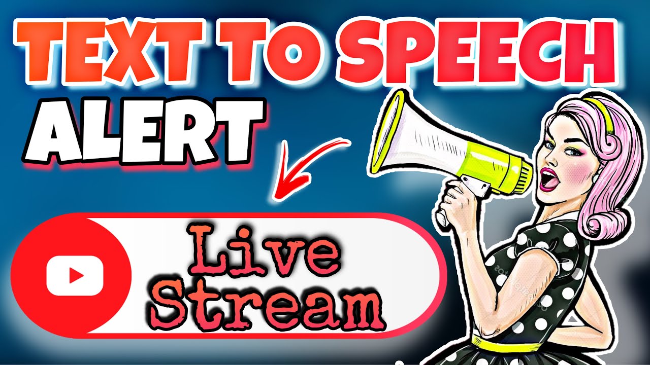 How to Add Text to Speech Alerts on Live Stream | Live Stream Alerts ...