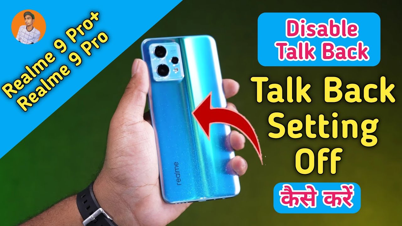 How To Disable Talk Back Setting in Realme 9 Pro , Realme 9 Pro+ Talk ...