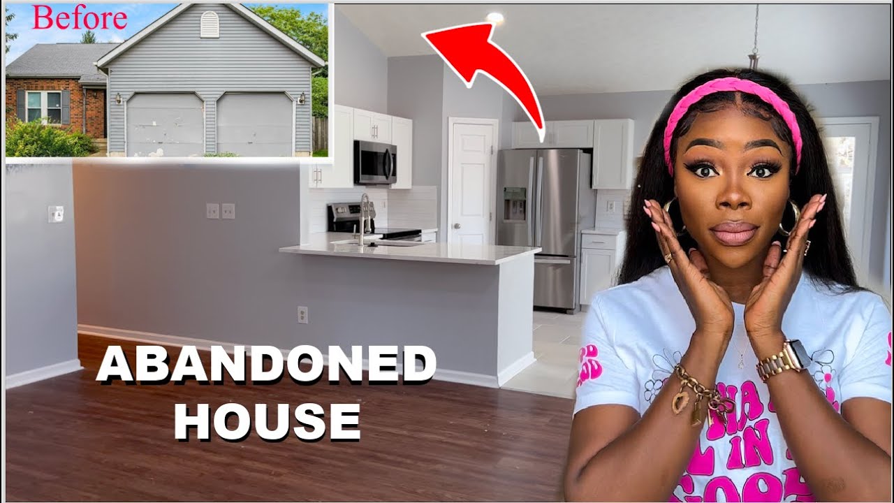 ABANDONED HOUSE complete RENOVATION from start to finish. Final Reno ...