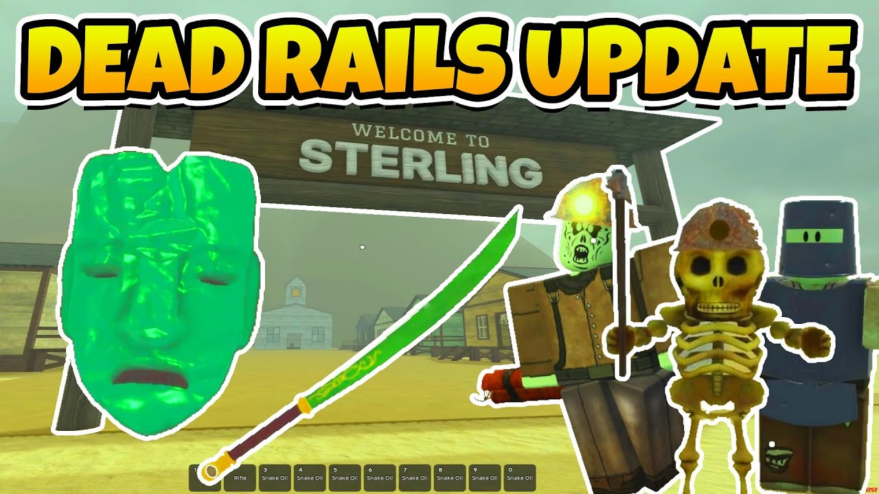 Dead Rails Update (Nightmare Mode, New Zombies, OP sword, mask ...