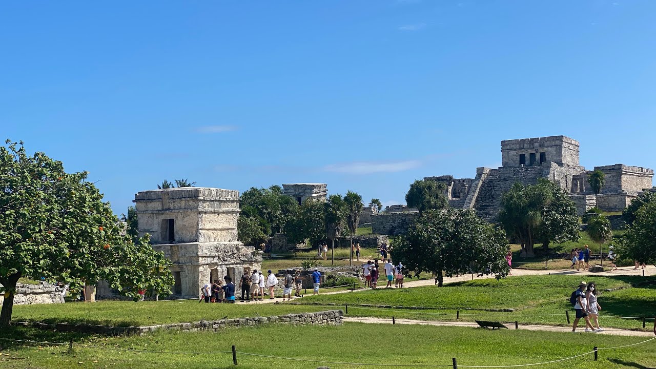 Day trip to Tulum + Scary Cenote!! - YouTube