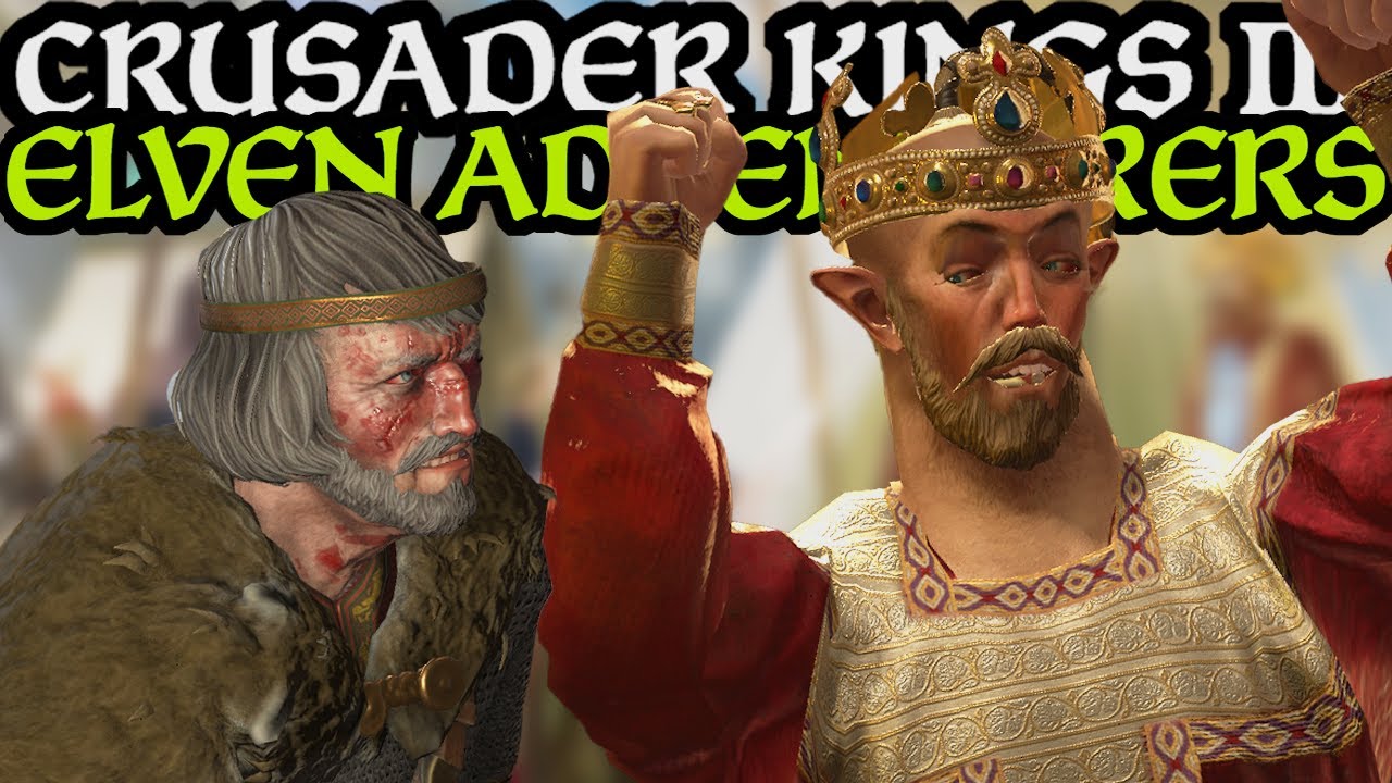 Idiot Invaders Ingerland | Crusader Kings III: Elf Destiny #5 - YouTube