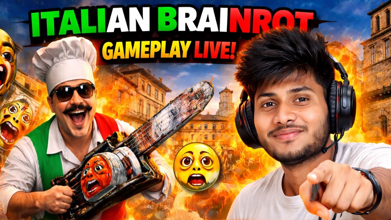 World’s Funniest Italian Brainrot Gameplay 😂 LIVE - YouTube