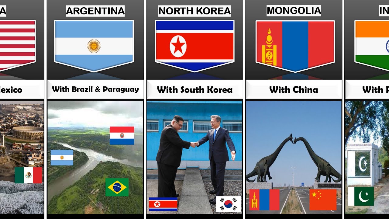 Amazing Borders From Different Countries - YouTube