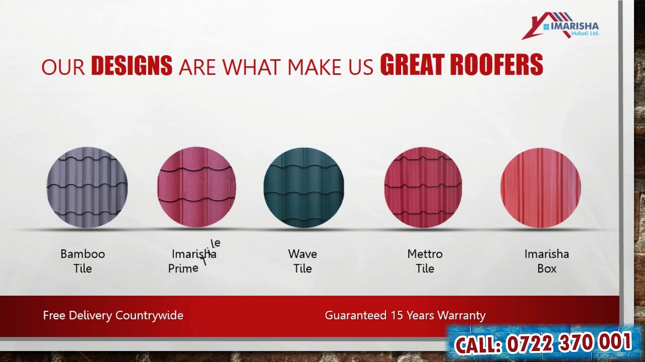 Imarisha Mabati Roofing Profiles - YouTube