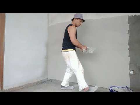 cara plamir dinding plaster#plamir #skimcoat @alitaqim