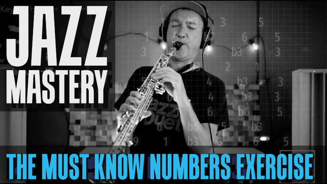 Jazz Mastery - the Must know Numbers exercise - YouTube