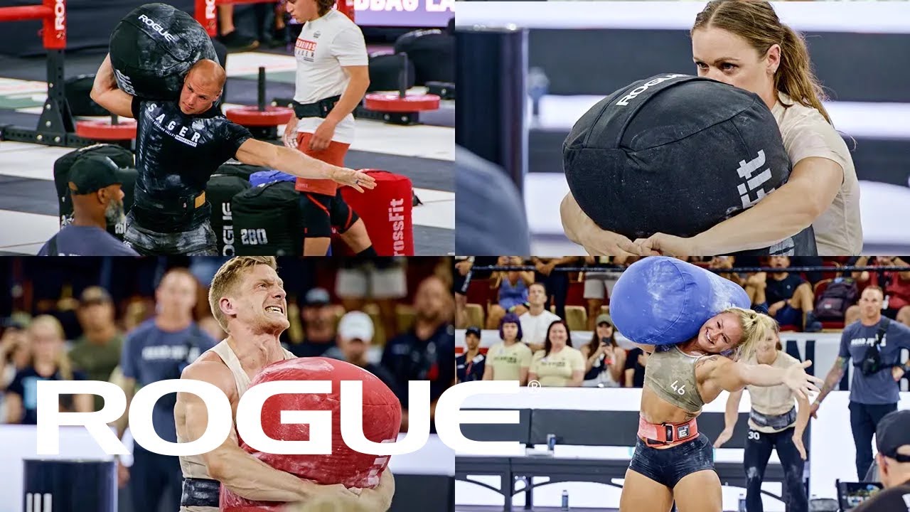 Rogue Strongman Sandbag Ladder | 2022 CrossFit Games / 8k - YouTube
