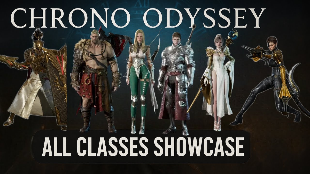 All classes Chrono Odyssey - YouTube