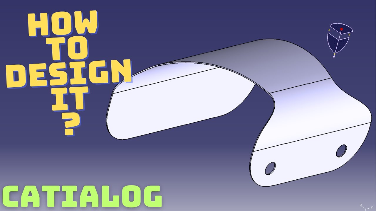 Sheet Metal Design in CATIA V5 - CATIALOG - YouTube