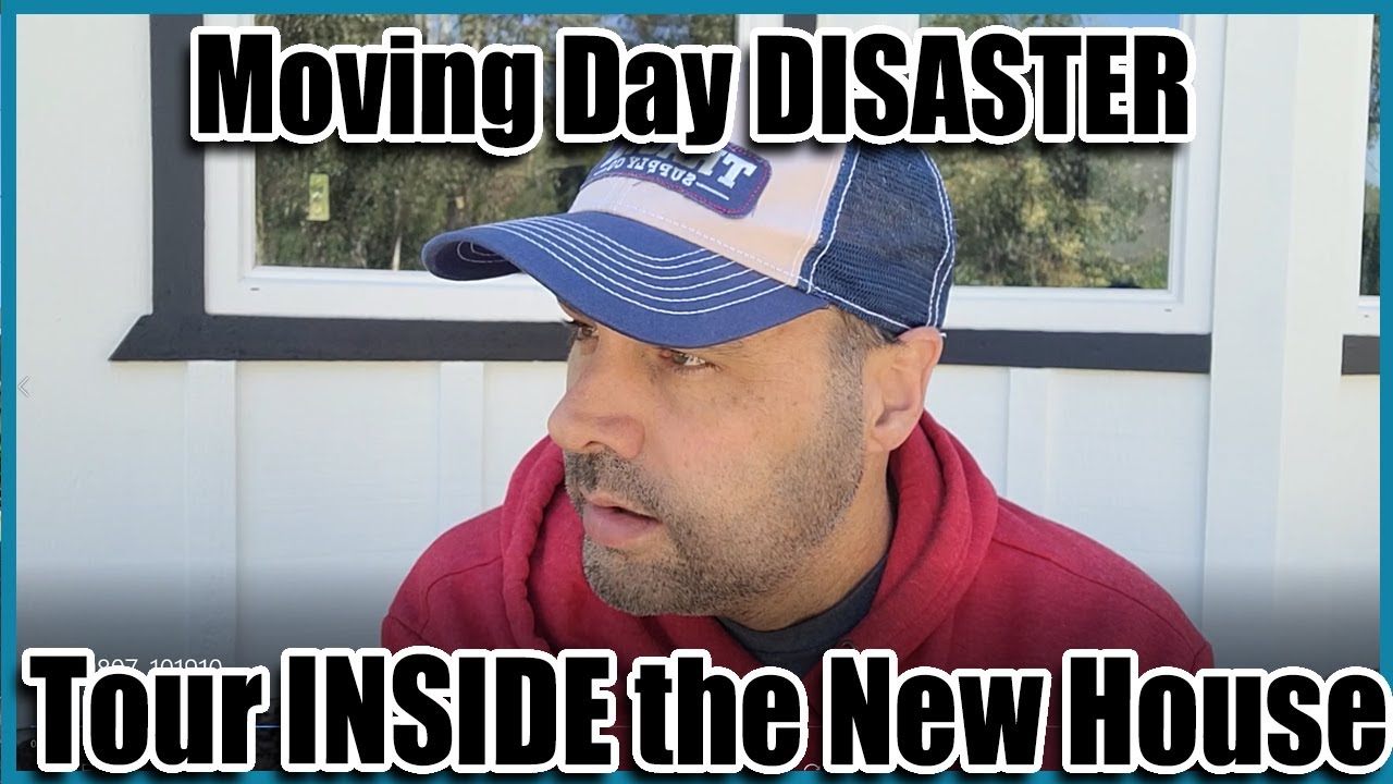 Moving Day Disaster / Tour Inside the House - YouTube