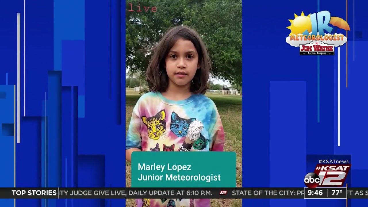 KSAT Kids: Be a junior meteorologist! - YouTube