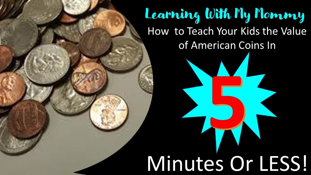 Learn the Value US/ American Coins in LESS THAN 5 Minutes- Learning ...