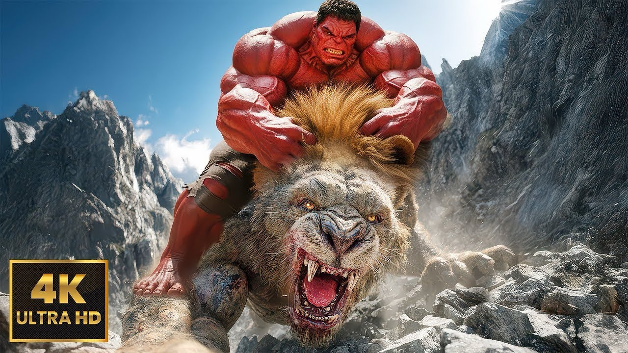 Hulk vs Lion man | The Ultimate Showdown - YouTube