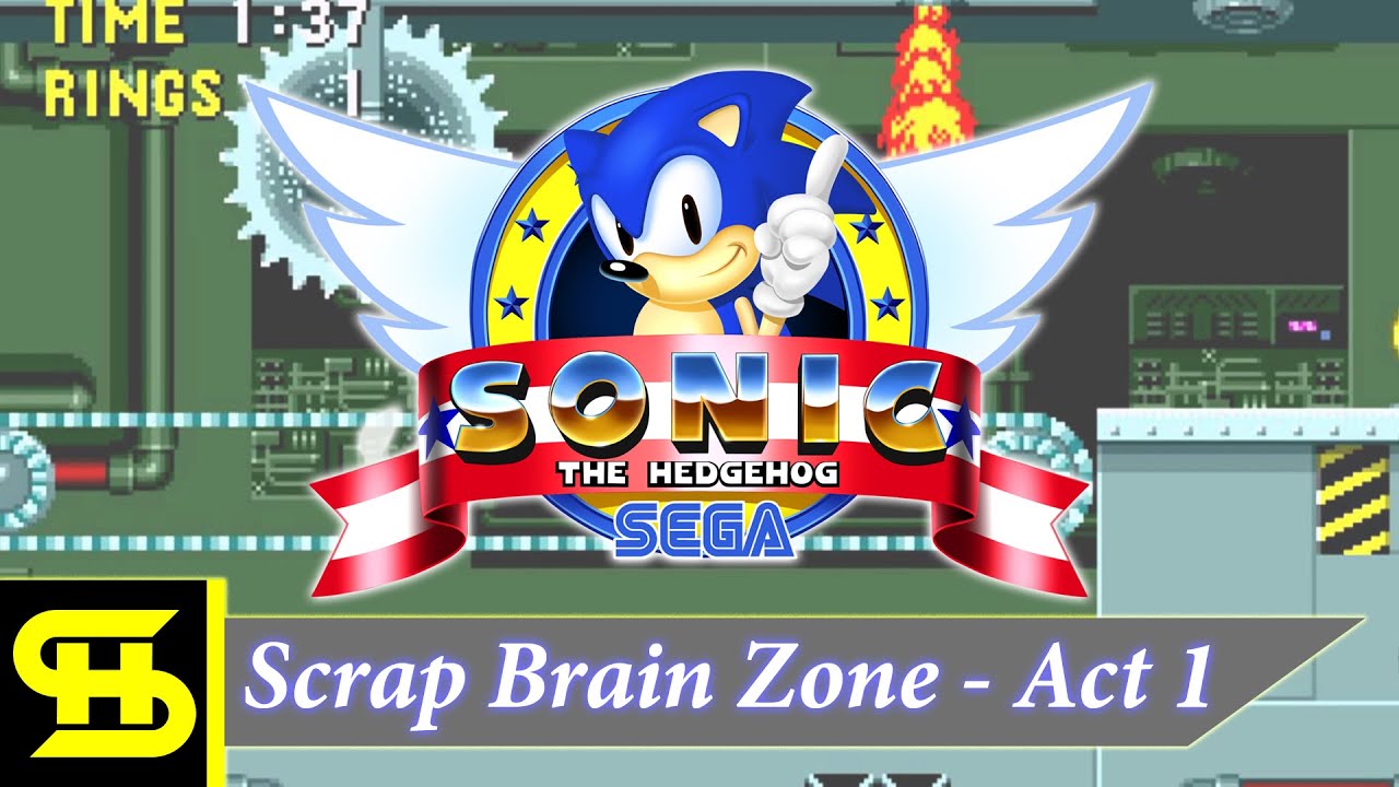 Sonic The Hedgehog - Scrap Brain Zone - Act 1 - YouTube